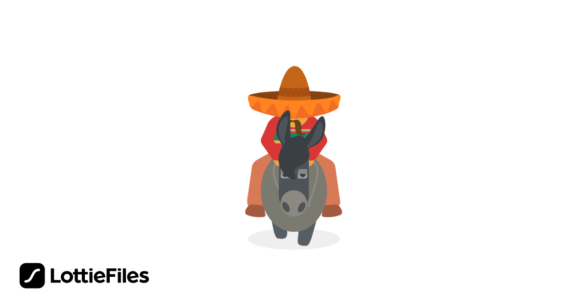 Free Mexican fella Animation by Vinnie Cruz | LottieFiles