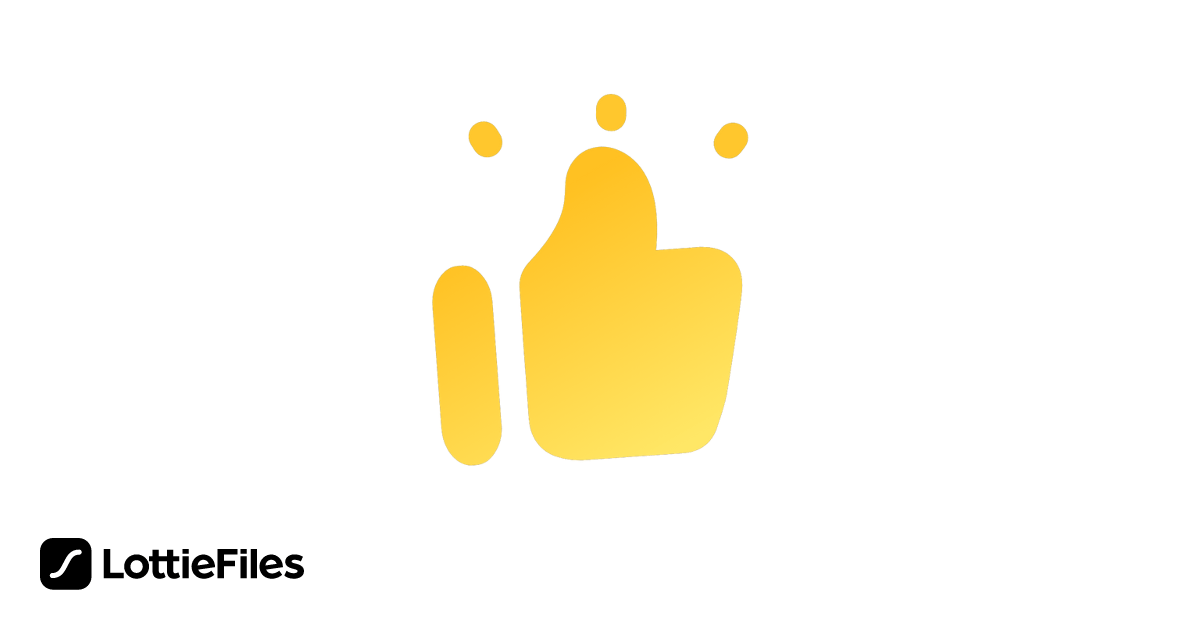 Free thumb praise Animation by liu Tom | LottieFiles