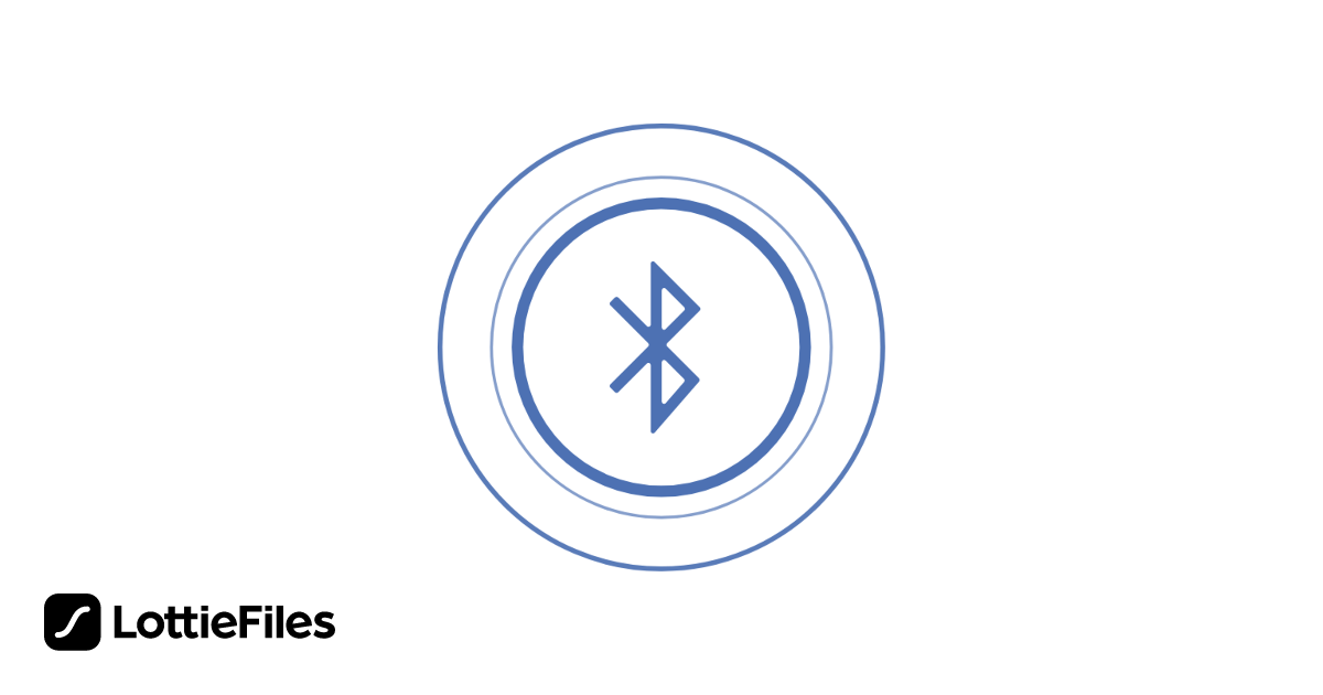 Free Bluetooth animation Animation by Patrick Gamelkoorn | LottieFiles