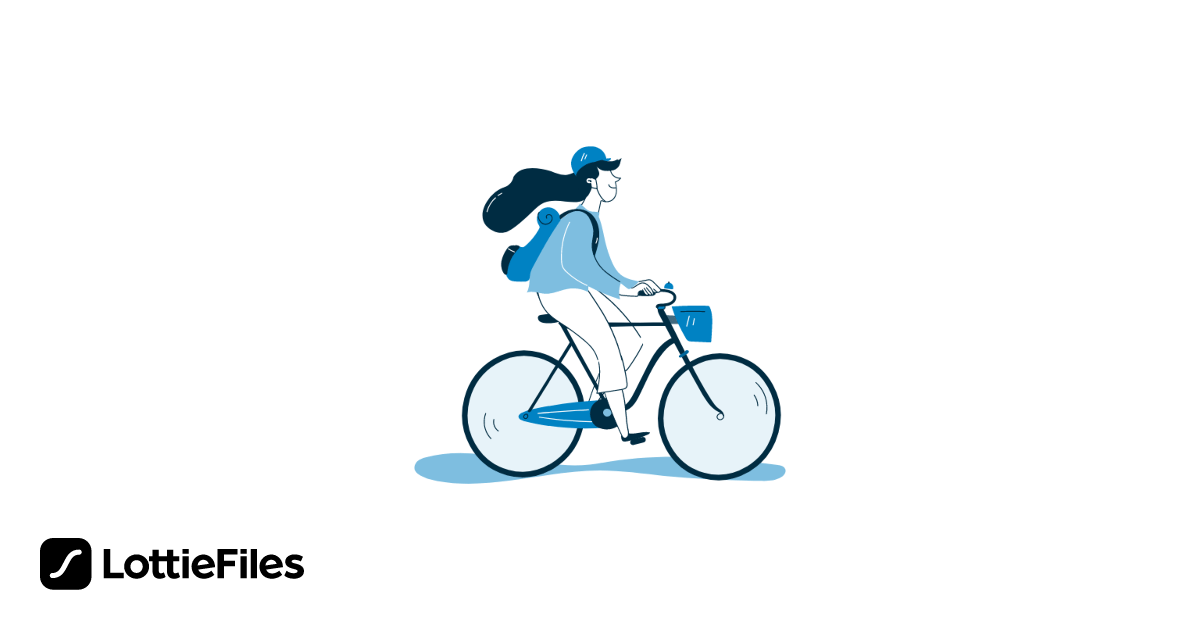 Free The biker Animation by AmbiRaza | LottieFiles