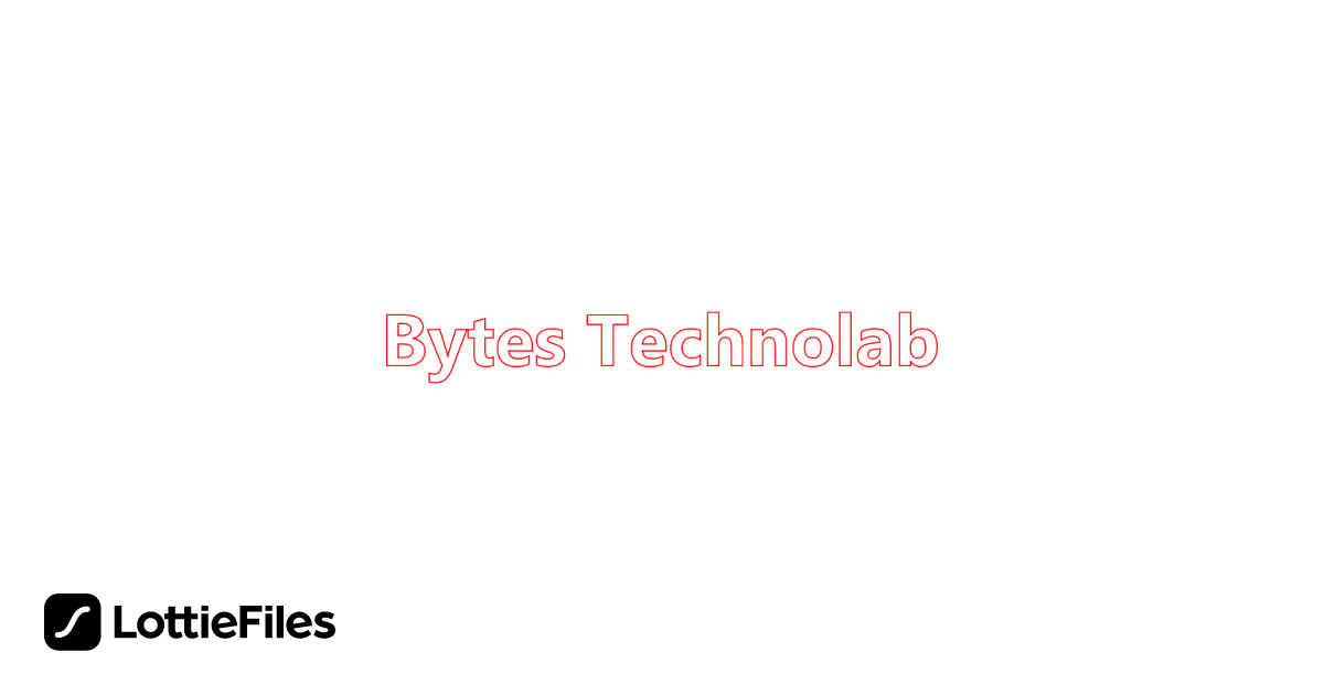 Bytes Technolab By Hetalkanani Lottiefiles