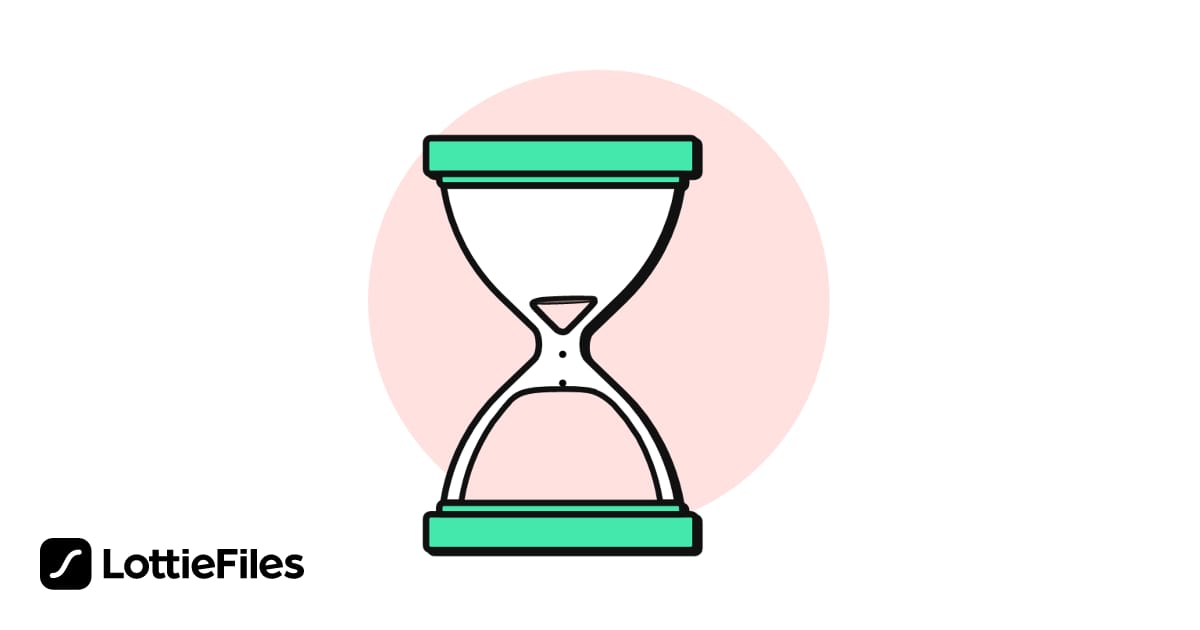 Free SAND CLOCK Animation by Iva Sutlovic | LottieFiles