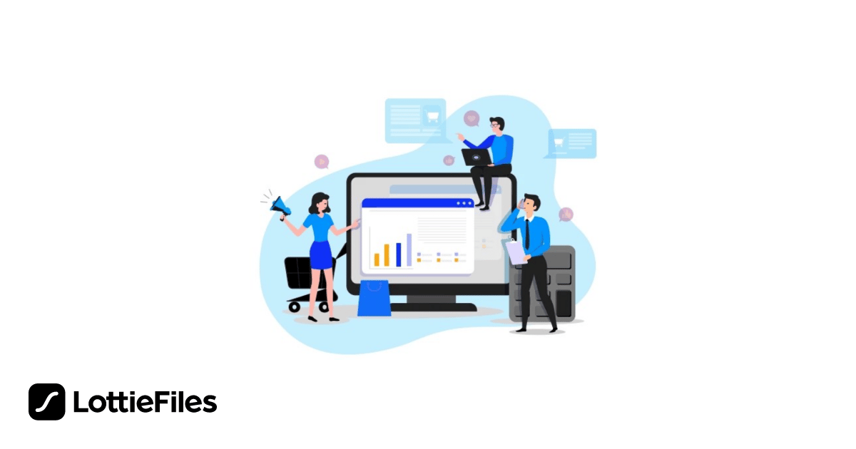 Free Digital Marketing Animation by Aexr Graphics | LottieFiles