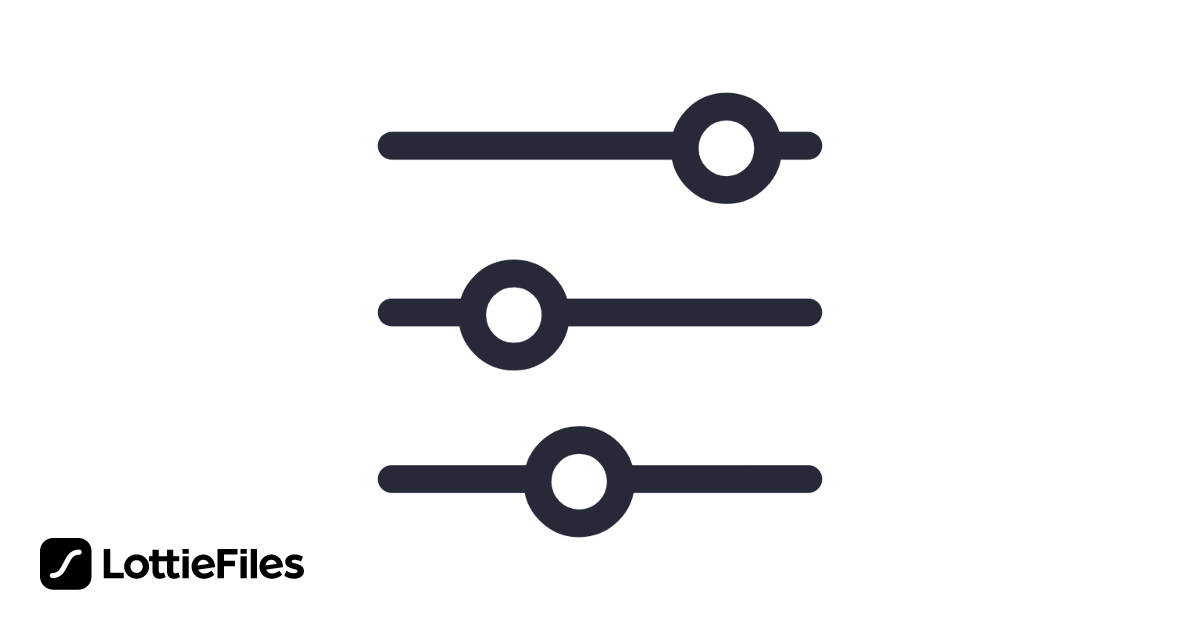 Free Filter Animation by Iwan Hediger | LottieFiles