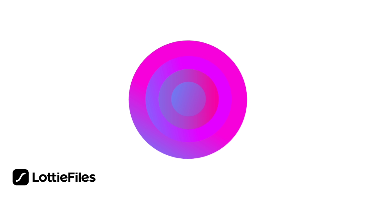 Free Gradient Loading Pulse Animation by SVGenius | LottieFiles