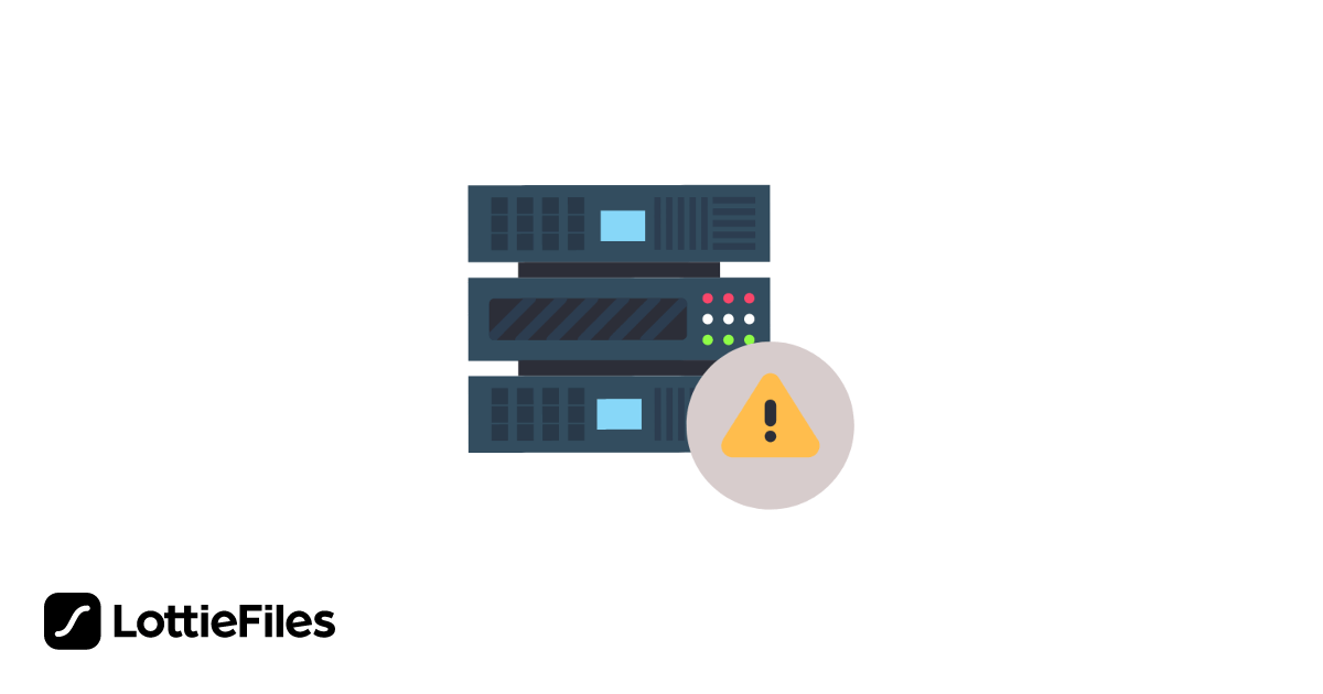 Free warningdatabase Animation by Brook Mrster | LottieFiles