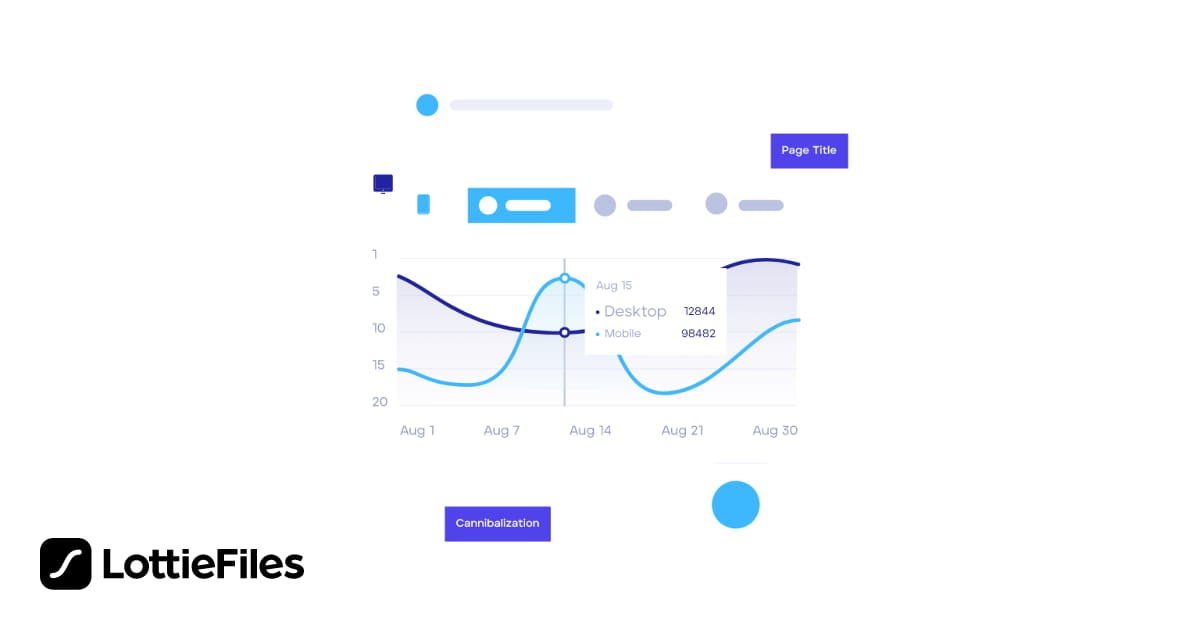 Free Data Showcase UI Animation by Dima Zelinskyi | LottieFiles