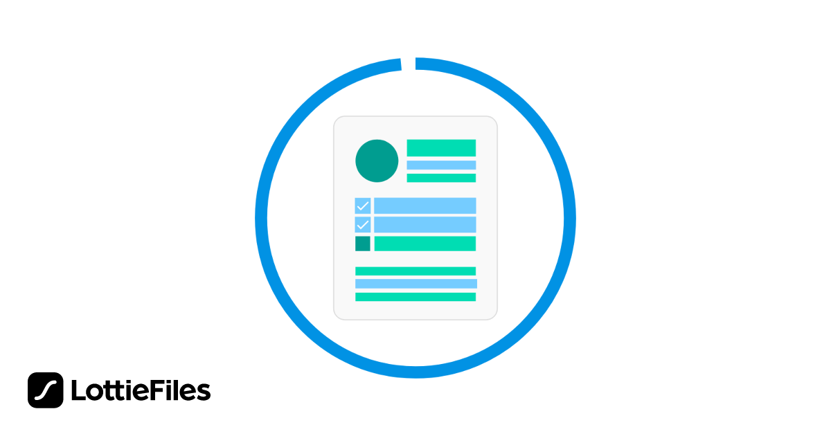 Free job cv Animation by KristHaxhiymeri | LottieFiles