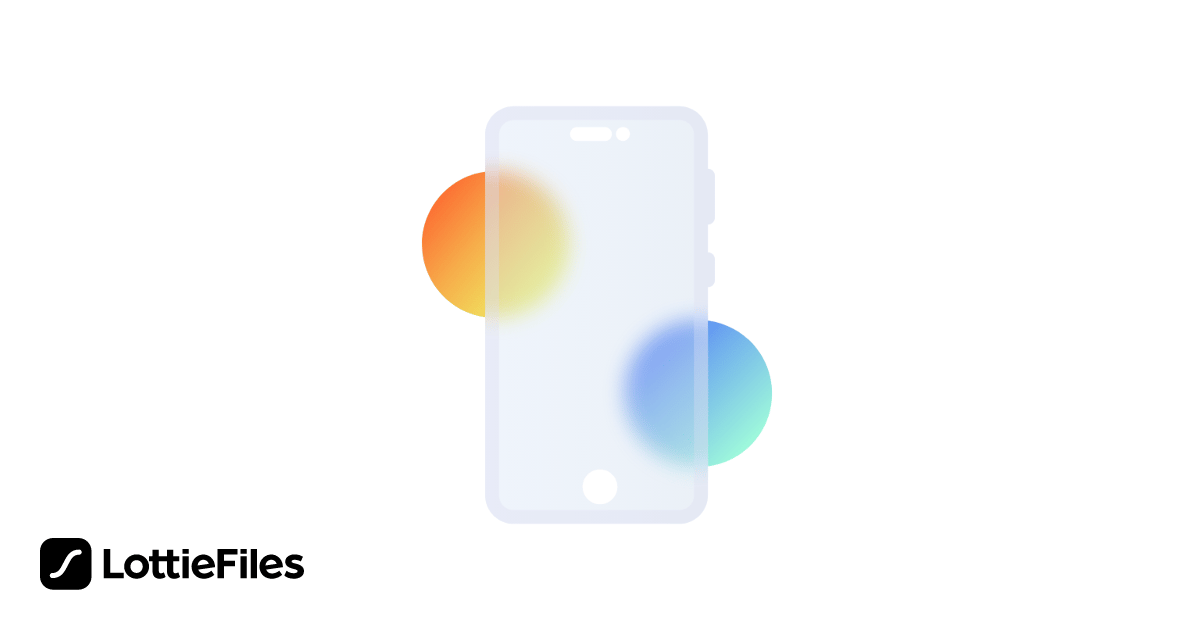 Free Mobile Lottie Animation Animation by SM Rony | LottieFiles