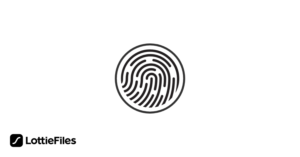 Free Fingerprint fail Animation by Mie Nakae | LottieFiles