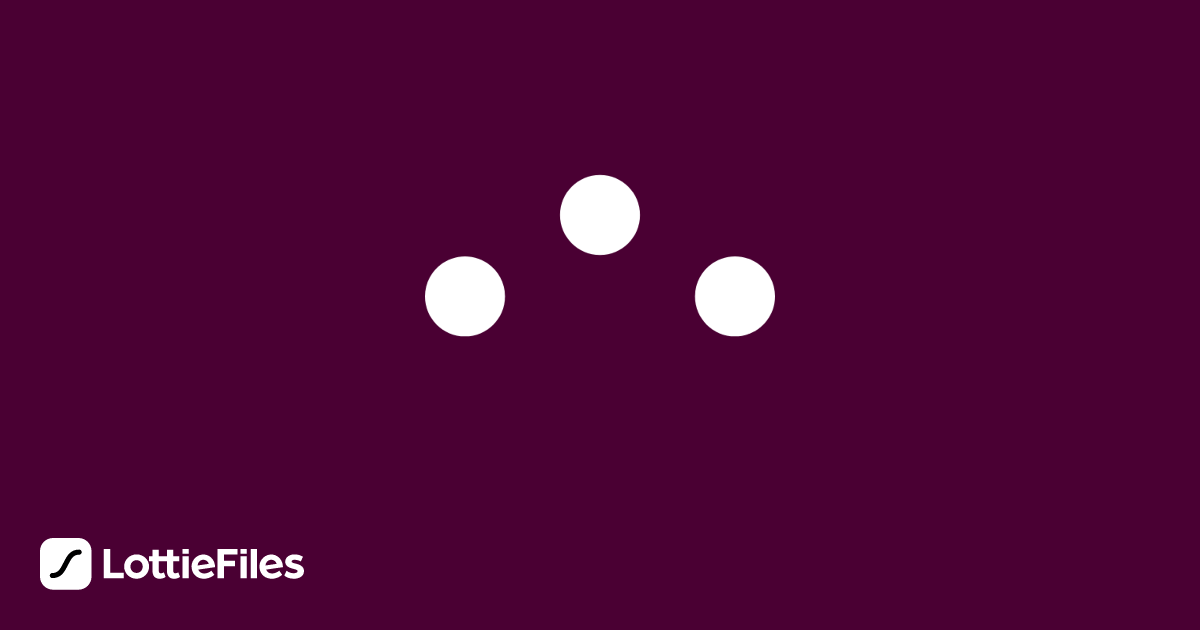 Free Dots loader Animation by Diana Carmona | LottieFiles