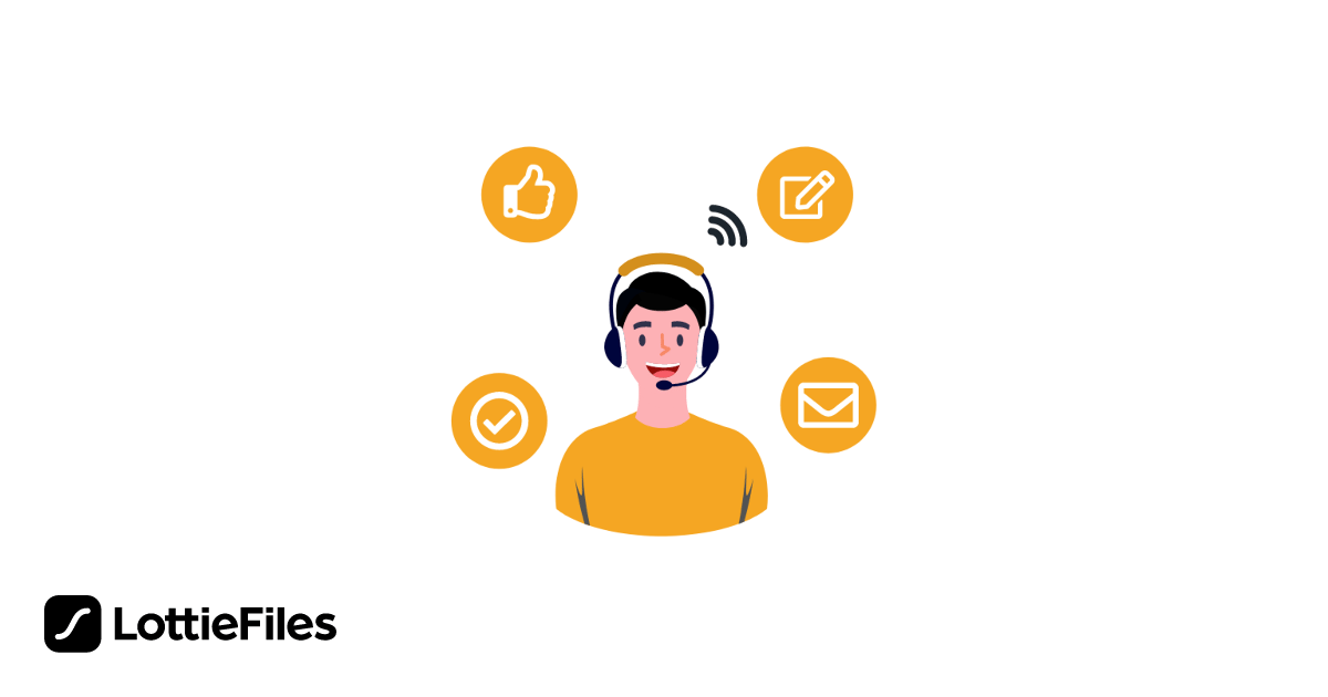 Free Support Animation by Michael Dolores | LottieFiles