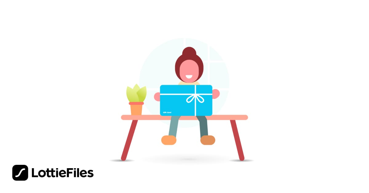 Free Receive a Gift Card Animation by Asim Das | LottieFiles