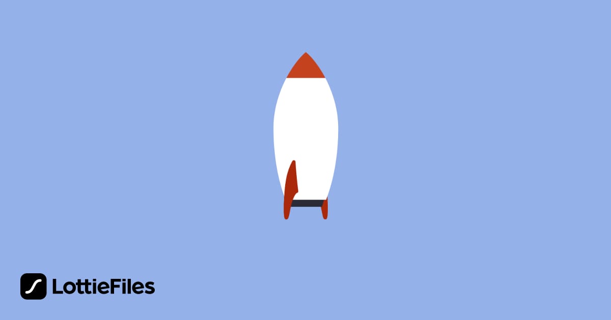 Free Rocket Spin Animation by Kanishk Deshwal | LottieFiles