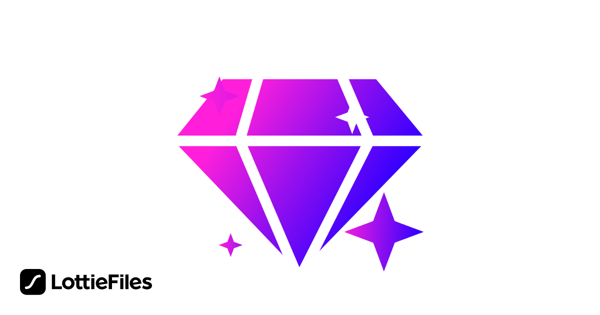 Free Gradient Diamond Animation by Duy Ngô Đức | LottieFiles