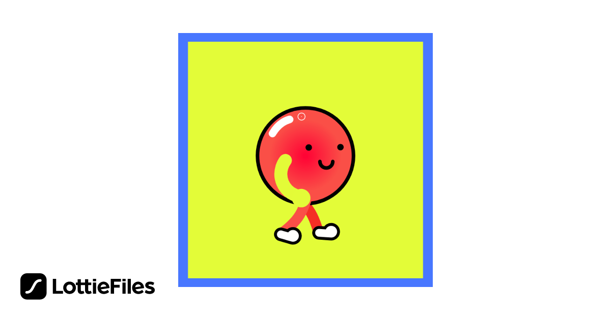 Free Rubberhose Walking Cycle Animation by SVGenius | LottieFiles