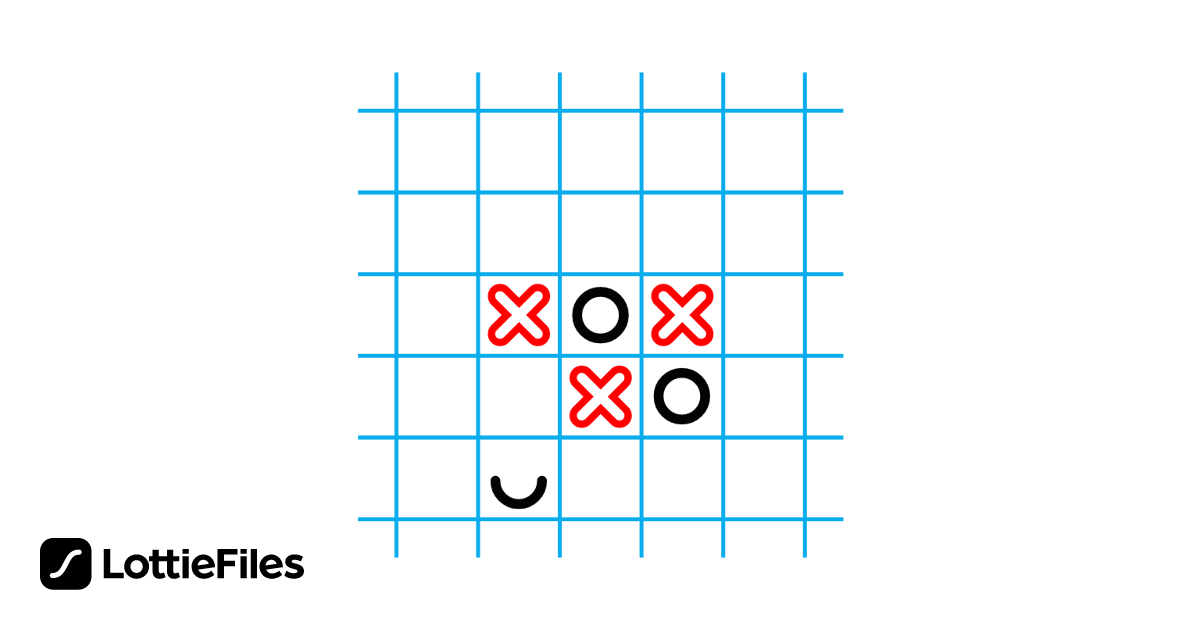 Free Tic Tac Toe Animation by OkenwA | LottieFiles