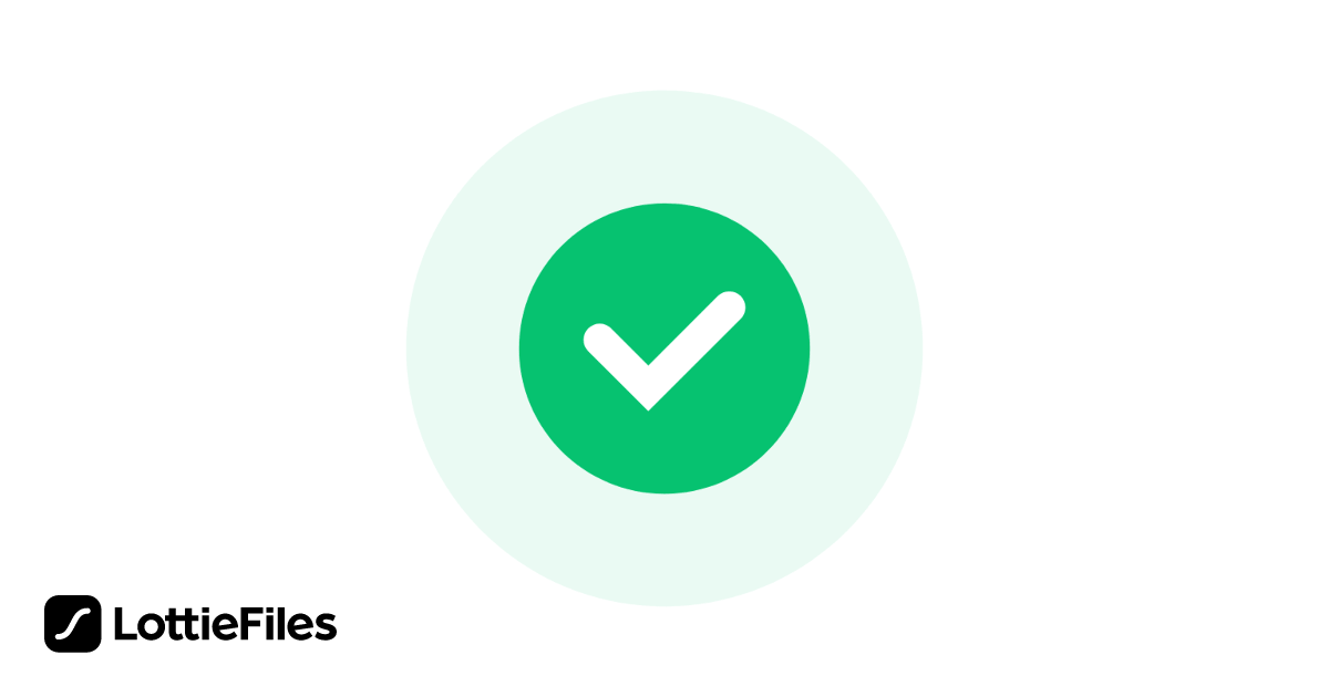 Free Success Animation by Quang Nguyen | LottieFiles