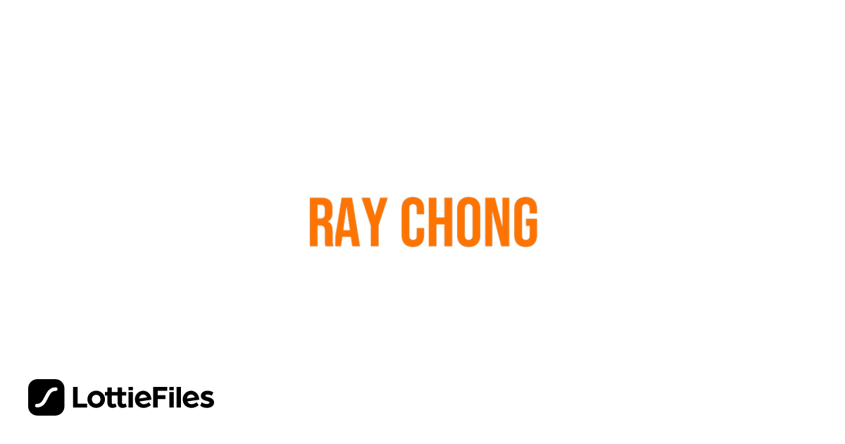 Free Lottie Loop Animation by Ray Chong | LottieFiles