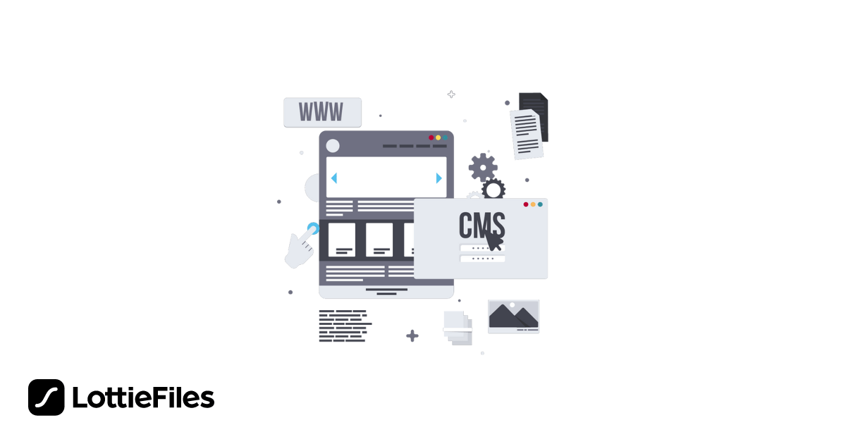Free CMS animation Animation by Priyanshu Rijhwani | LottieFiles