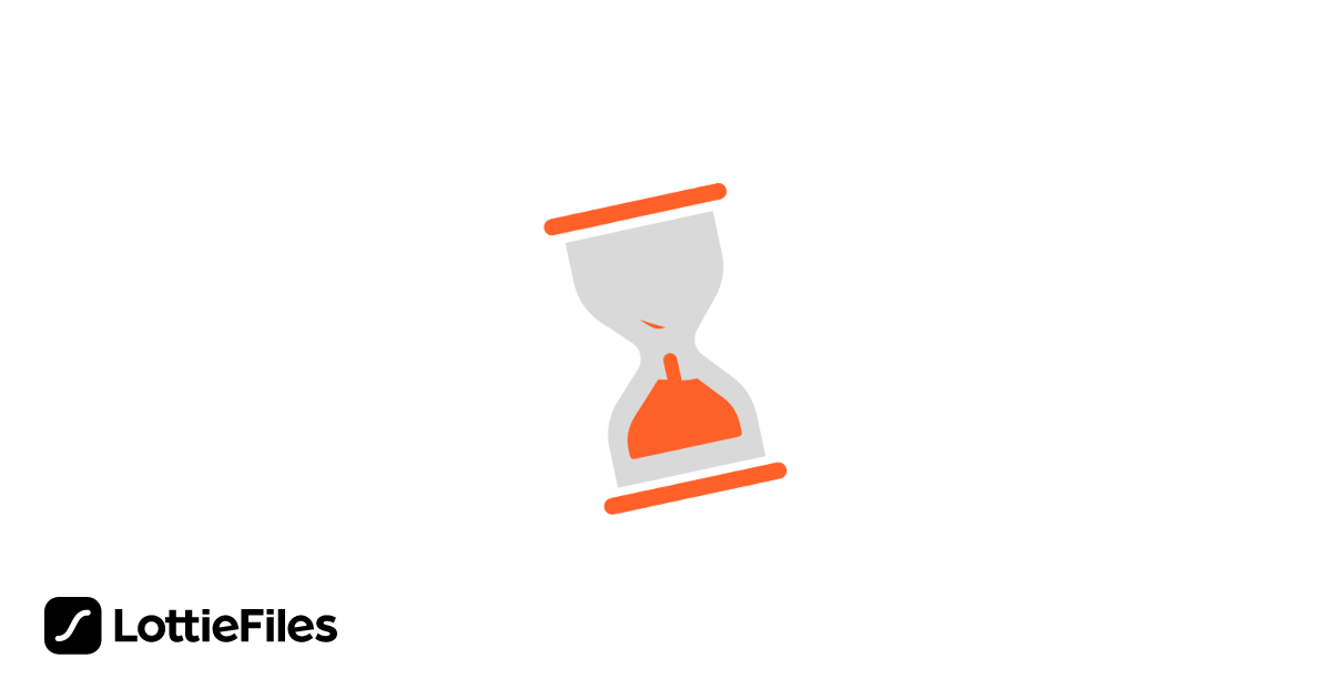 Free sand clock Animation by Abhilesh Kapdi | LottieFiles