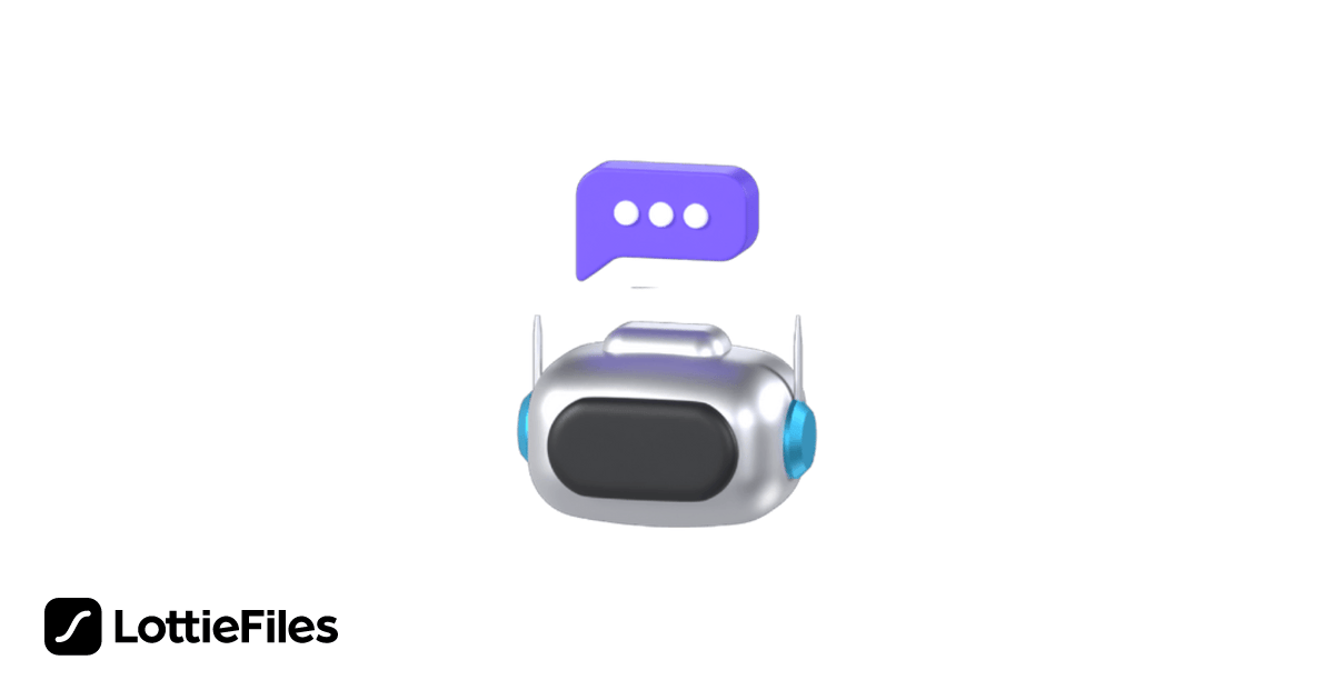 Free Chatbot Animation by MELANIE SOL BRUCKNER | LottieFiles