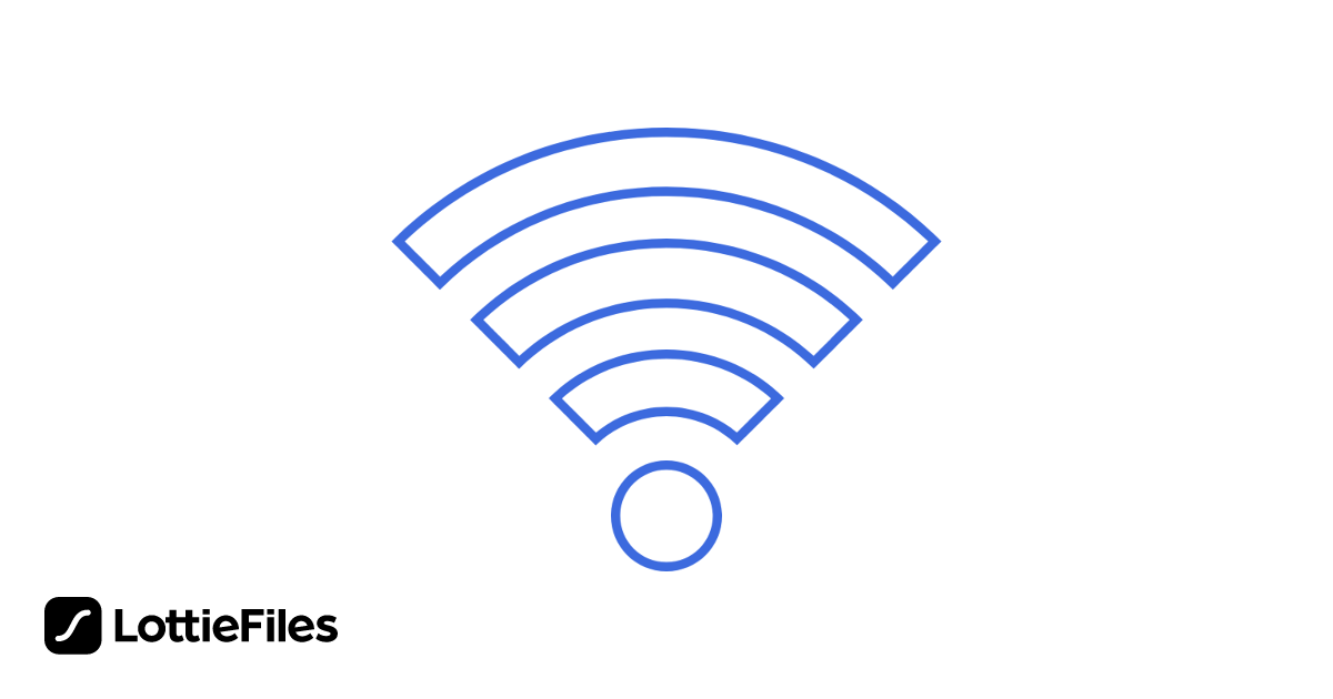 Free Wi-fi Animation by Anton Orlov | LottieFiles