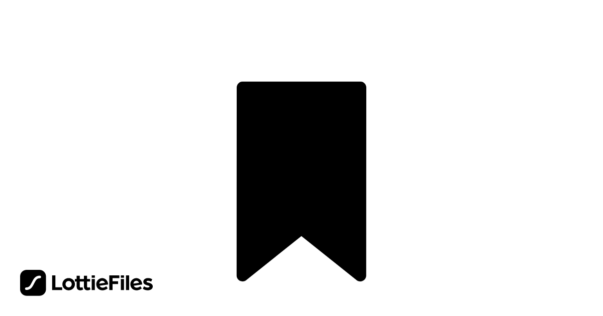 Free bookmark Animation by Yup Nguyen | LottieFiles
