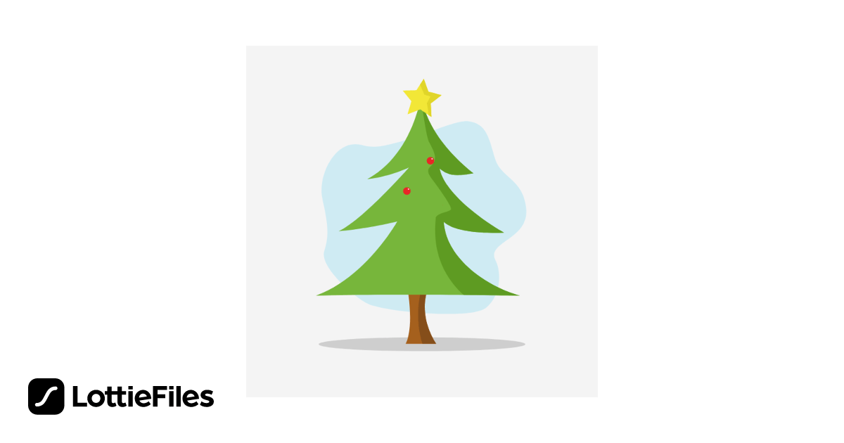 Free Christmas Tree Animation by danirdesign | LottieFiles