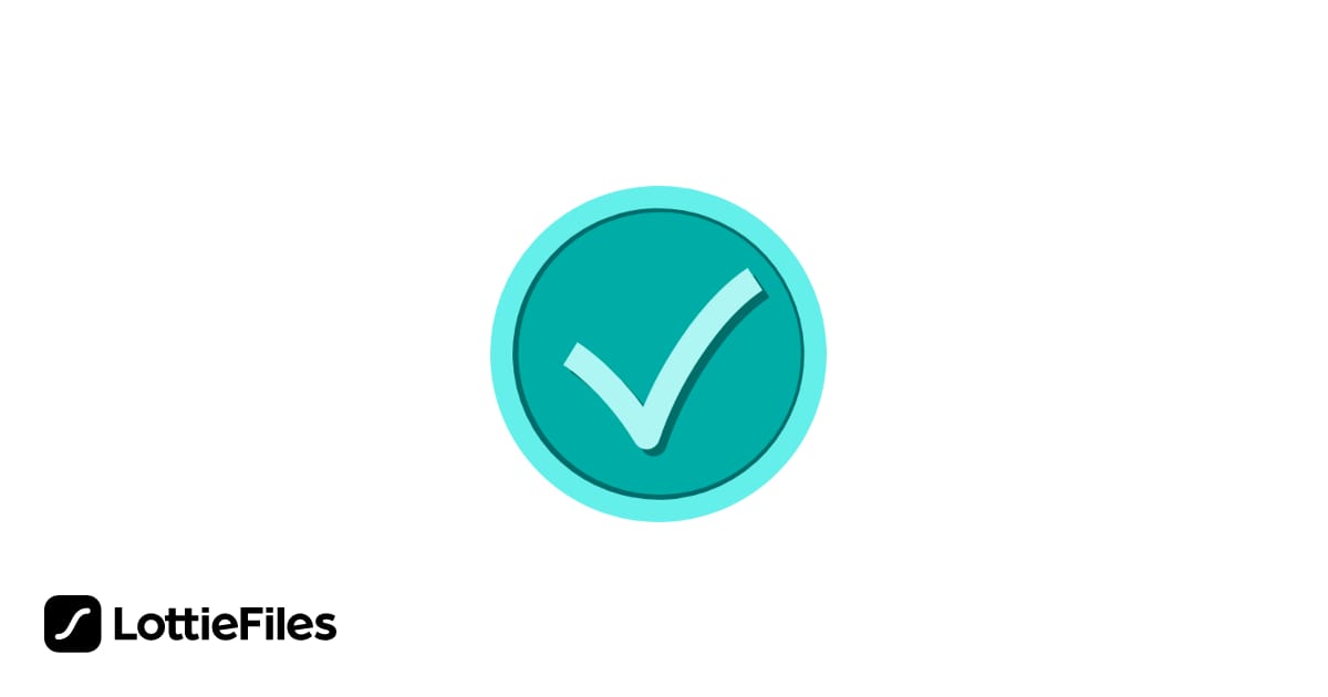 Free Ok Button Animation by Mpa | LottieFiles