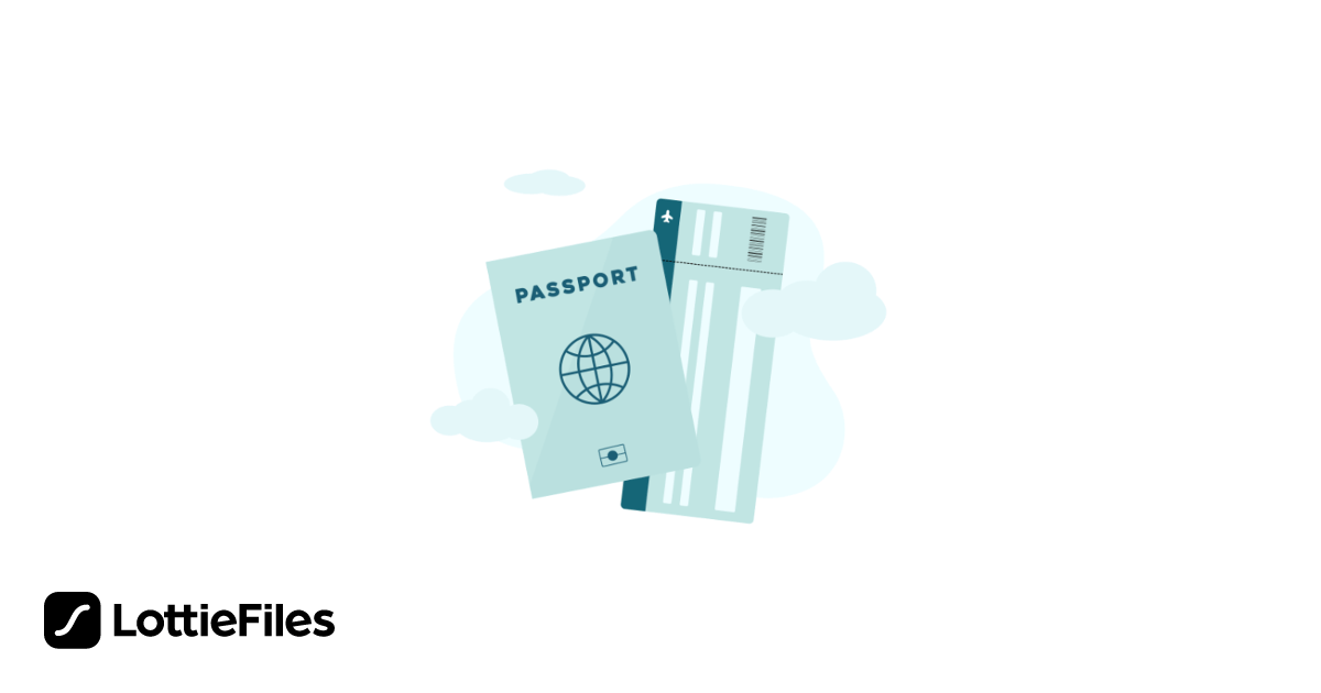 Free passportanimation Animation by Yule Van Opstal | LottieFiles
