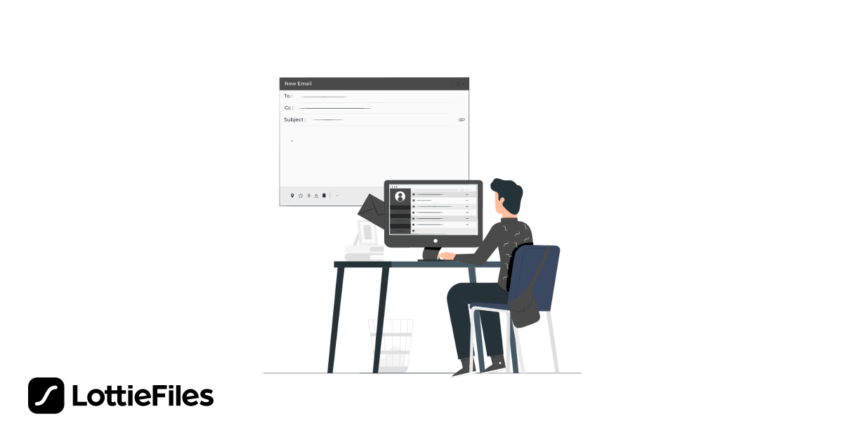 Free email sent Animation by Vijay Pawase | LottieFiles