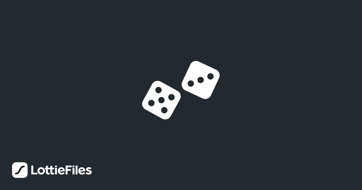 Free Dice Animation by Ake Peerawas | LottieFiles