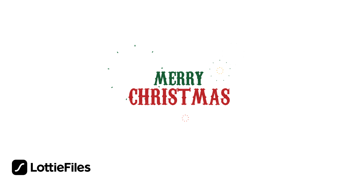 Free Merry Christmas Greeting animation Animation by Akash Gupta ...