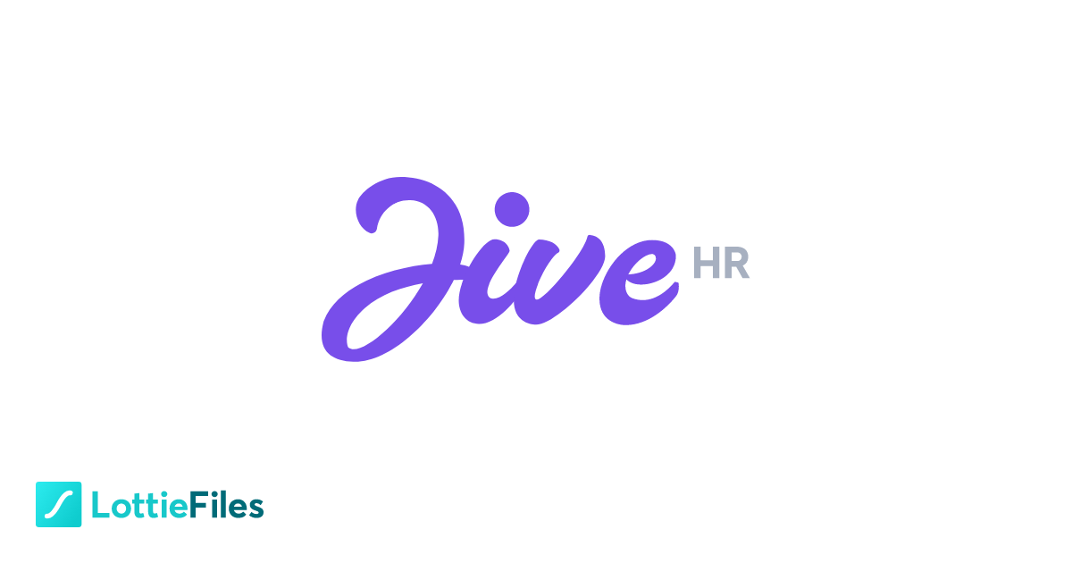 Jive Logo Animation by Louie Rosales - LottieFiles