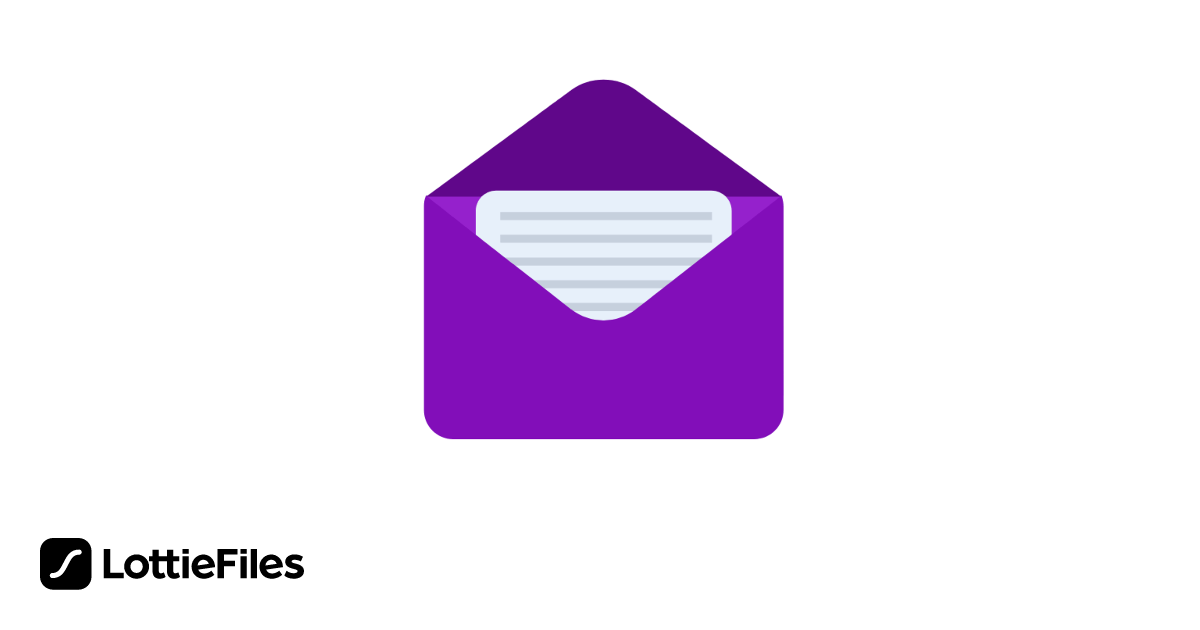 Free Send an email Animation by Emilie Crassard | LottieFiles