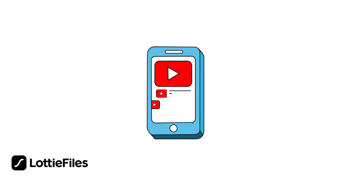 Free handphone media play video Animation by Mad Lan | LottieFiles