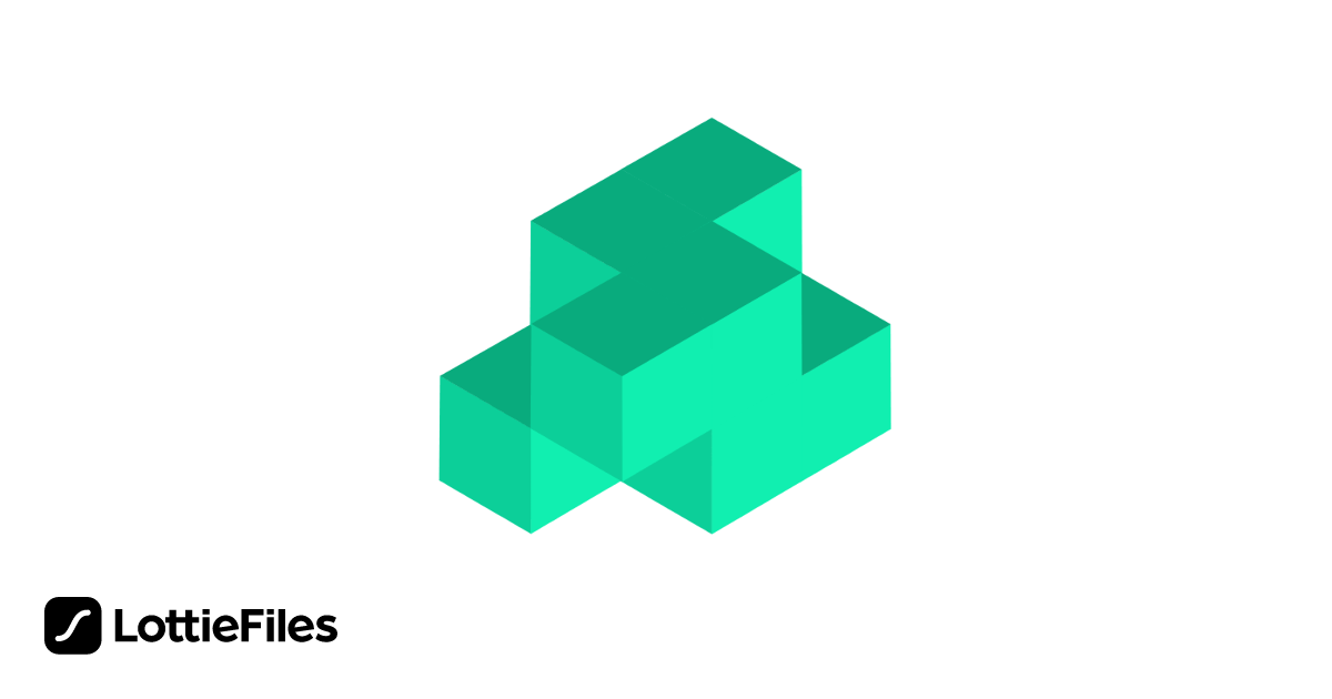 Free Blocks Loader Animation by Creative Codegen | LottieFiles