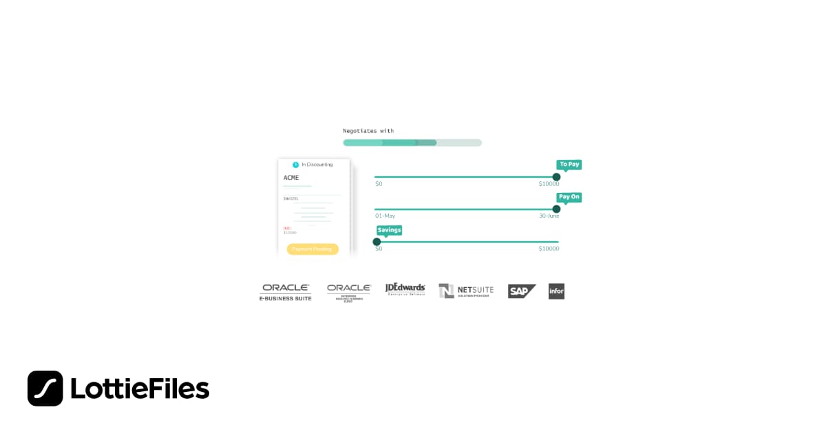 Free Motion Graphics ERP Animation by Usama Razzaq | LottieFiles