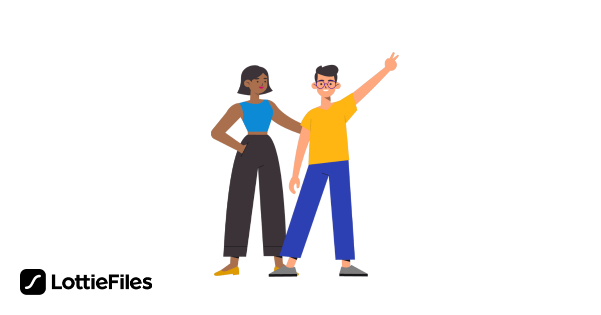 Pradhuman Jallandhra의 무료 Human waving 애니메이션 | 로티파일