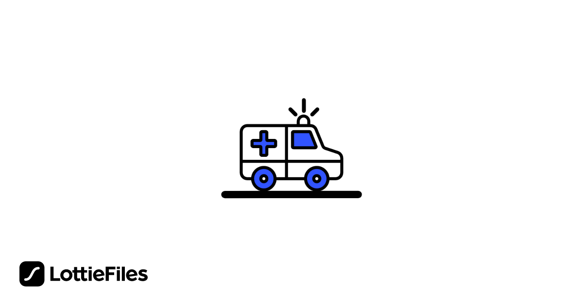 Free Edvent - Ambulance Animation by Hasnain Malik | LottieFiles
