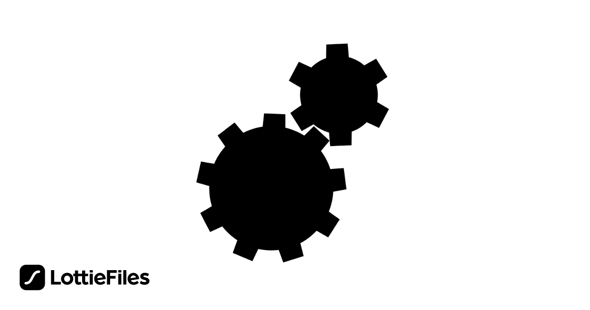 Free Gears Animation by minoru nitta | LottieFiles