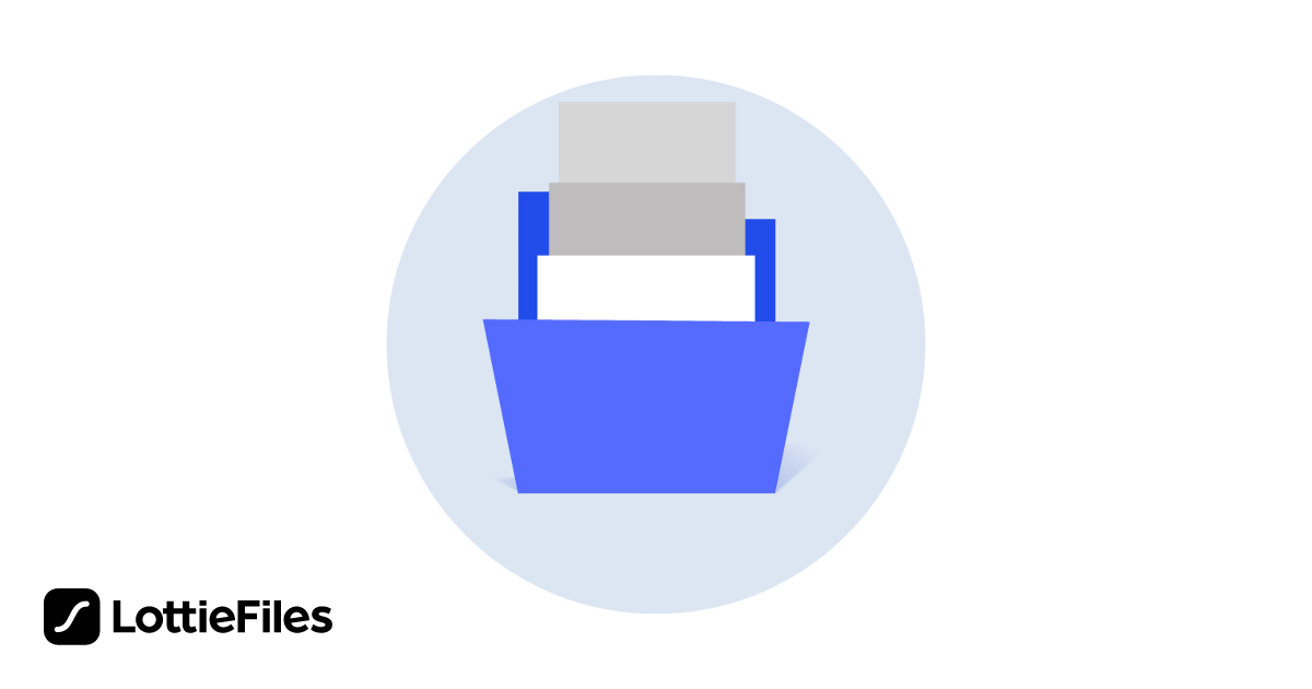 Free Document processing icon Animation by Kunbi Abiodun | LottieFiles