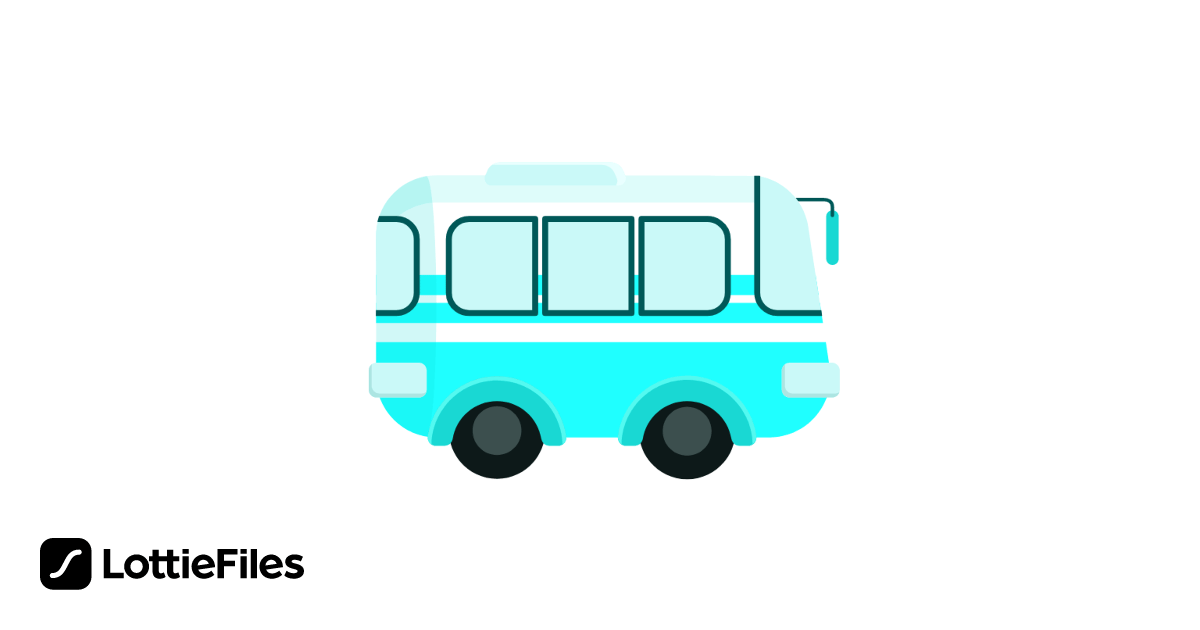 Free little bus Animation by Gisela Leyva | LottieFiles
