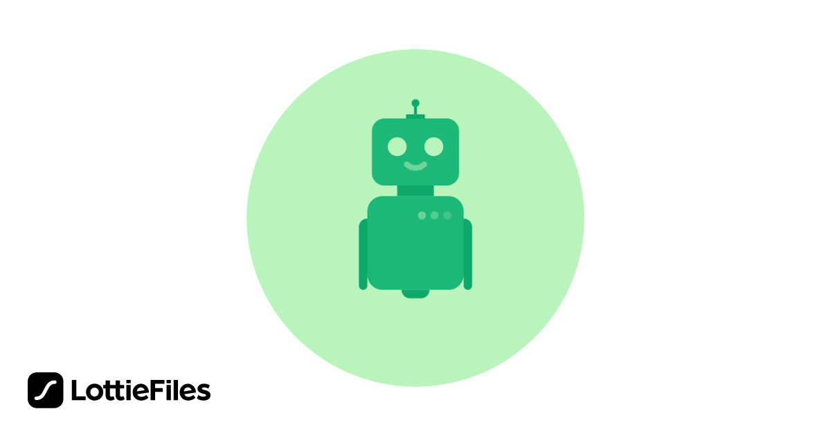 Free AI Robot Animation by Birju Raikwar | LottieFiles