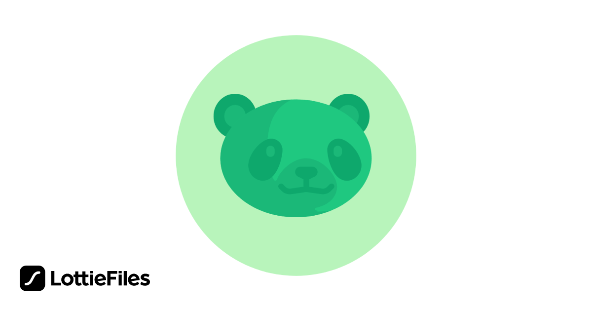 Free Panda Icon Animation by Birju Raikwar | LottieFiles