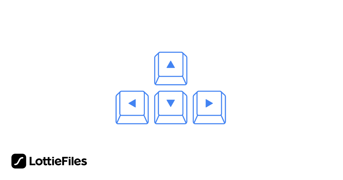 Free Keyboard Left Right Up Down Animation by Abhishek Mamgain ...