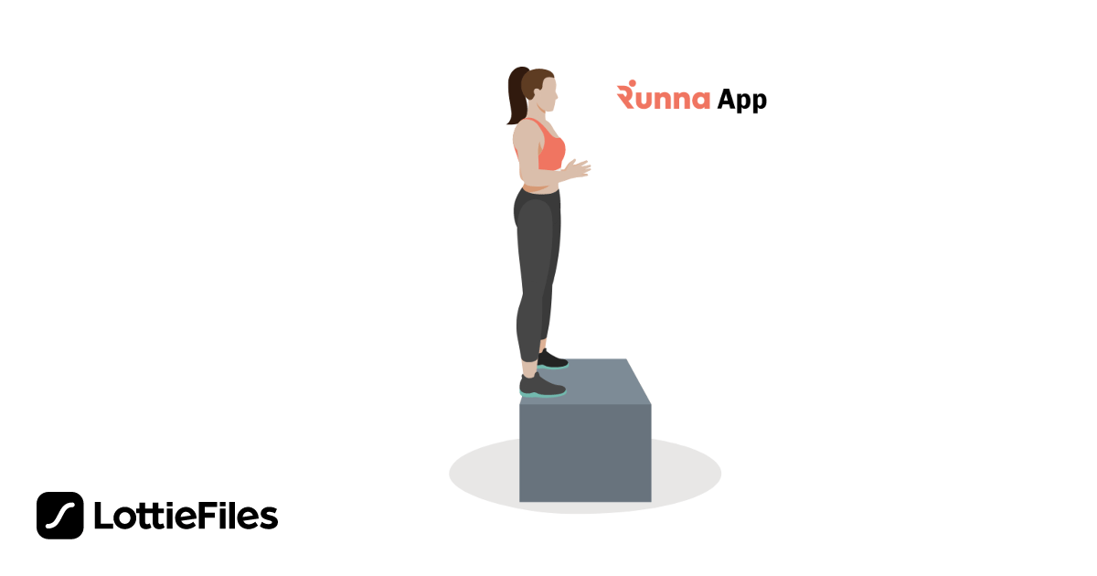 Free Box Jump Exercise Animation by Dinh Bui Xuan | LottieFiles