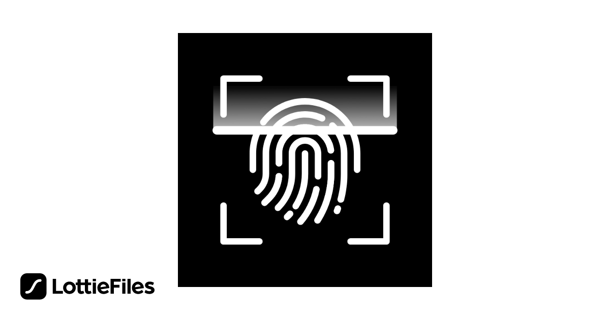 Free Scan Fingerprint Animation by Dinh Bui Xuan | LottieFiles