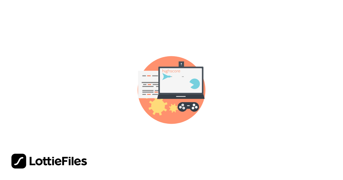 Free Game Developer Animation by Iradon | LottieFiles